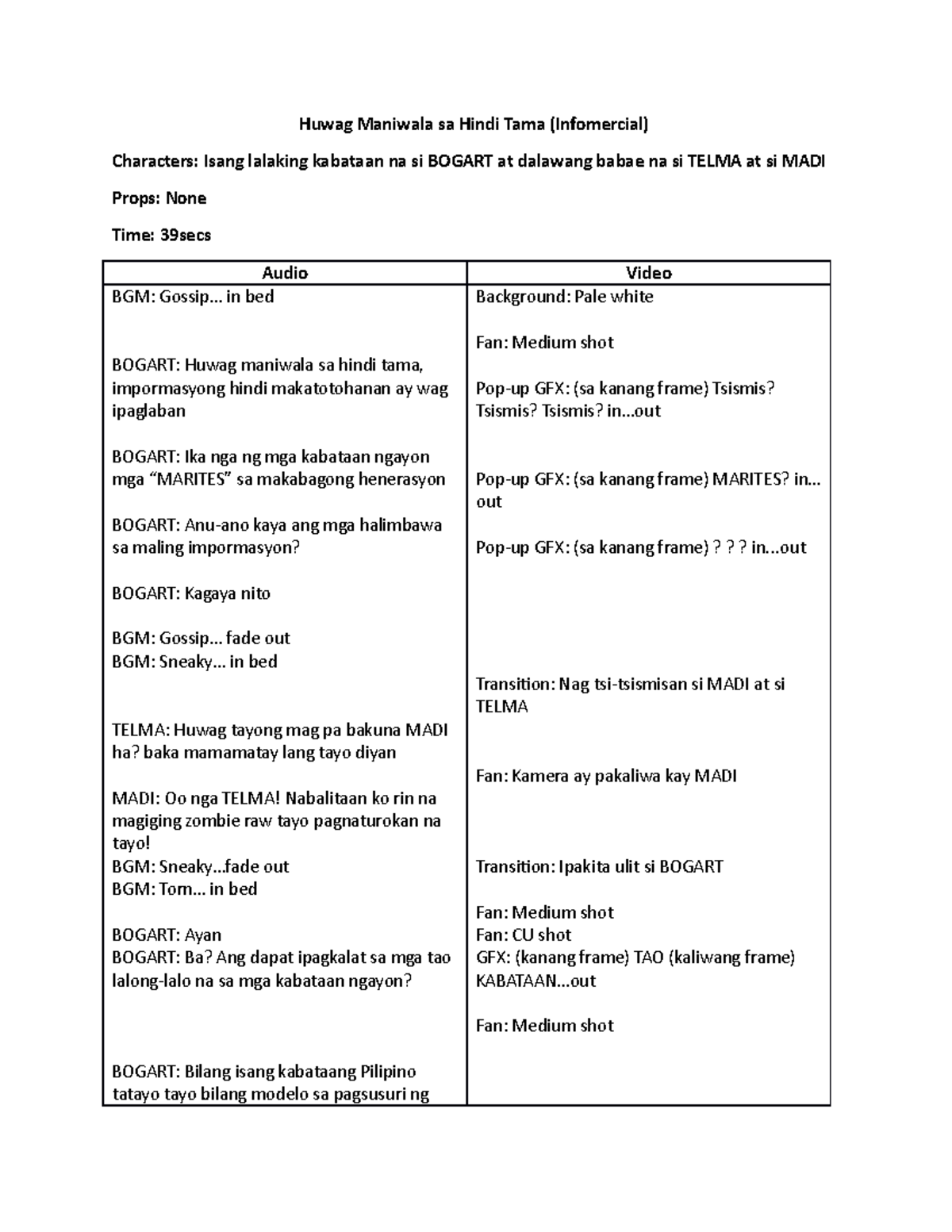 Negro PSA-8 - Example of Public Service Announcement (PSA) Infomercial ...