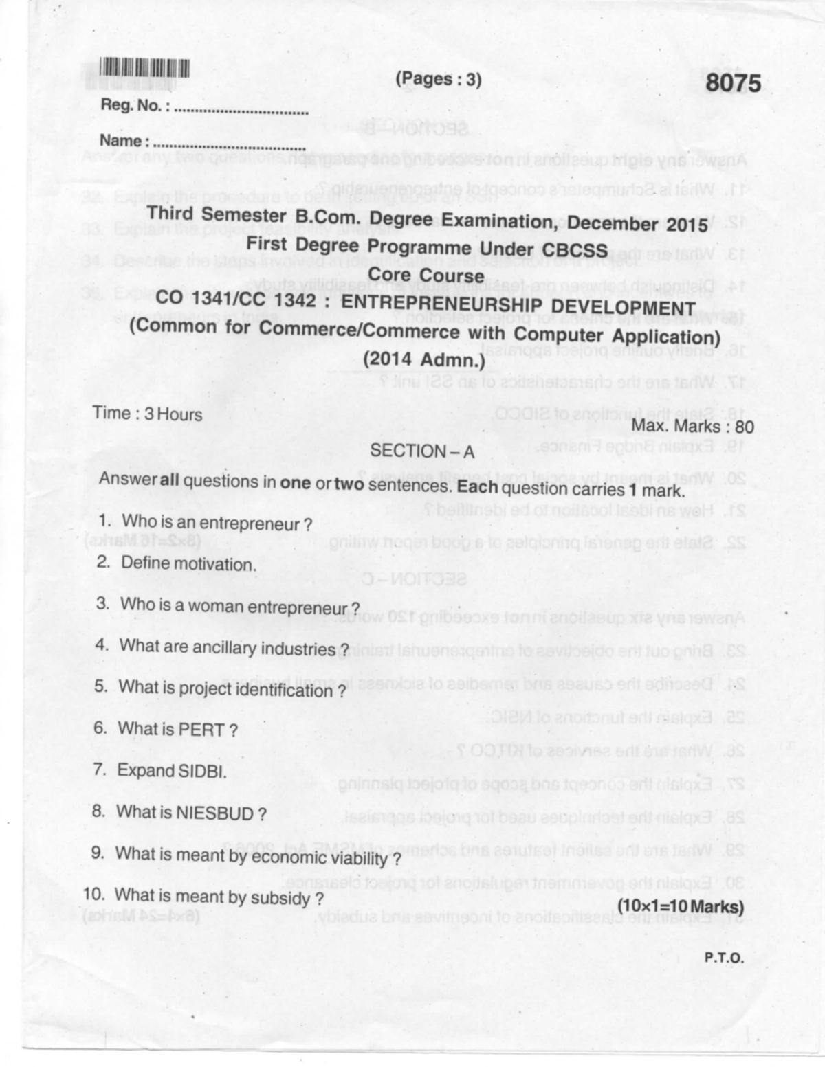 Entrepreneurship Development CC 1342 8075-1 - Co-operation - Studocu