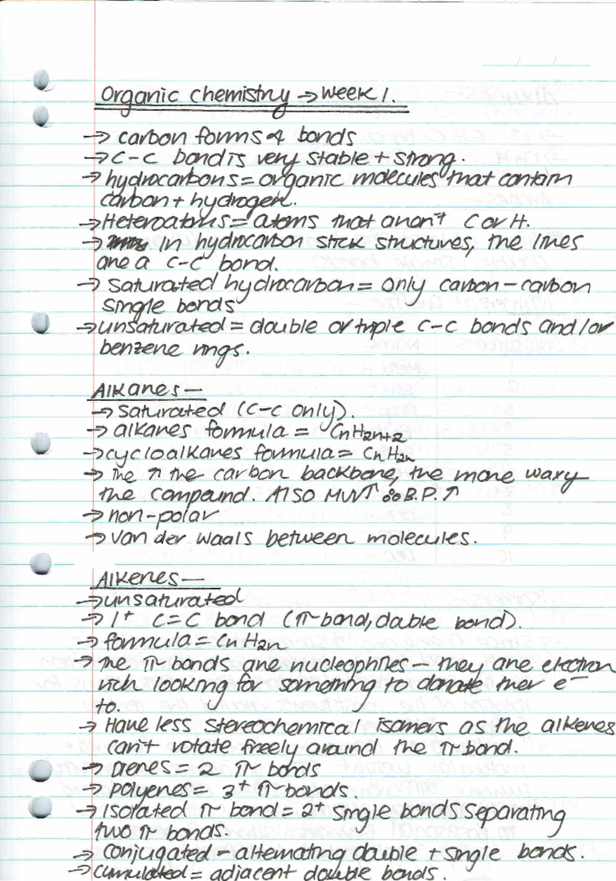 Chemistry Ib - Lecture notes - 18121501 - 1104BPS - Studocu
