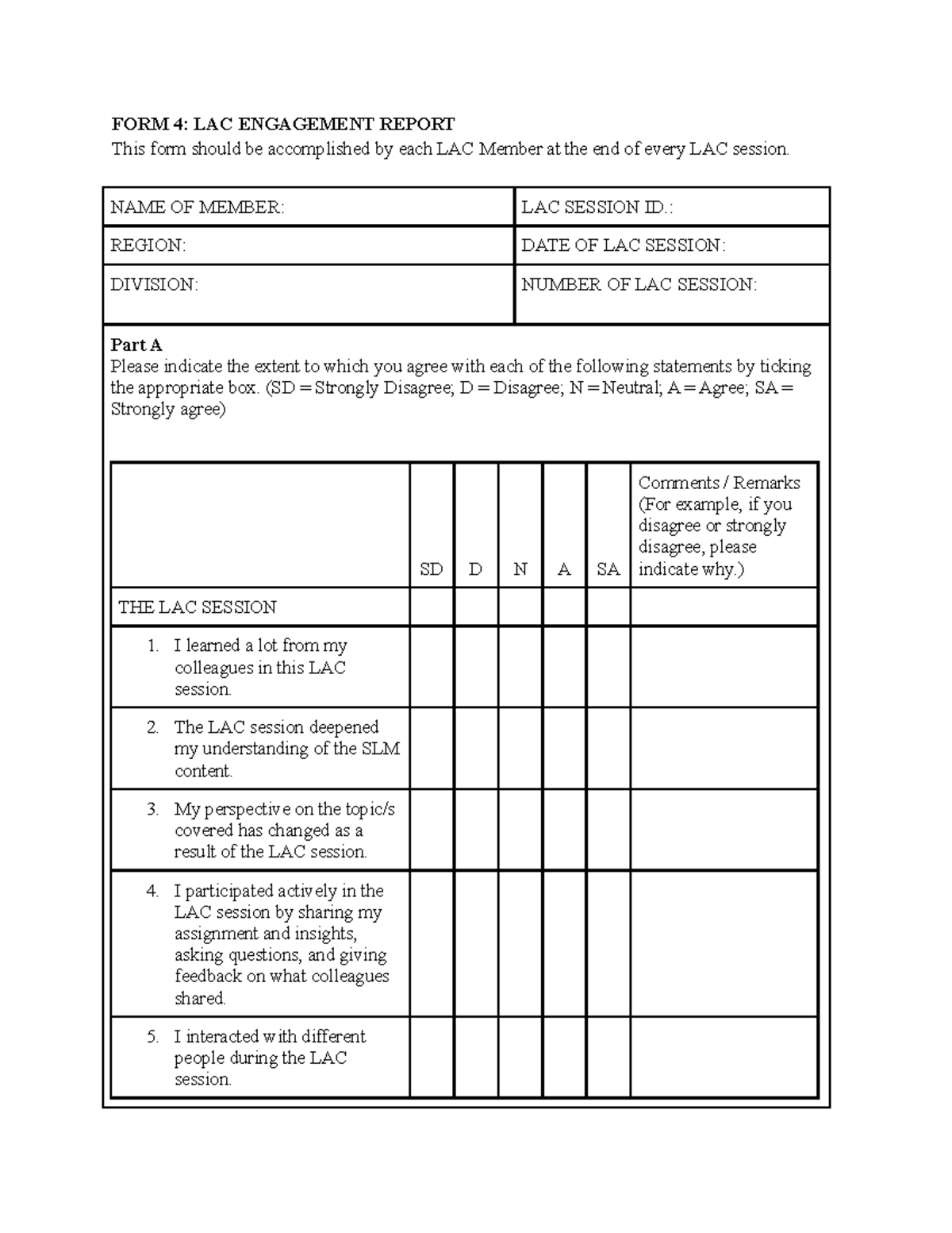 Form-4.-LAC-Engagement-Report - FORM 4: LAC ENGAGEMENT REPORT This form ...