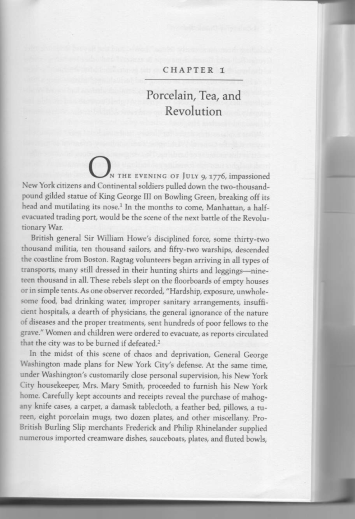 Assigned Reading Porcelain Tea and Revolution John Tchen - HUM-130-9449 ...