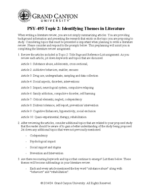 Crisis and Trauma - Crisis and Trauma Savanah M. Cruz Grand Canyon ...
