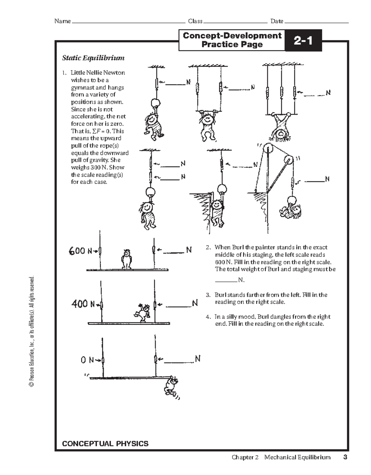 4.EC Force-motion - bundle - Hewitt - CONCEPTUAL PHYSICS Chapter 2 ...
