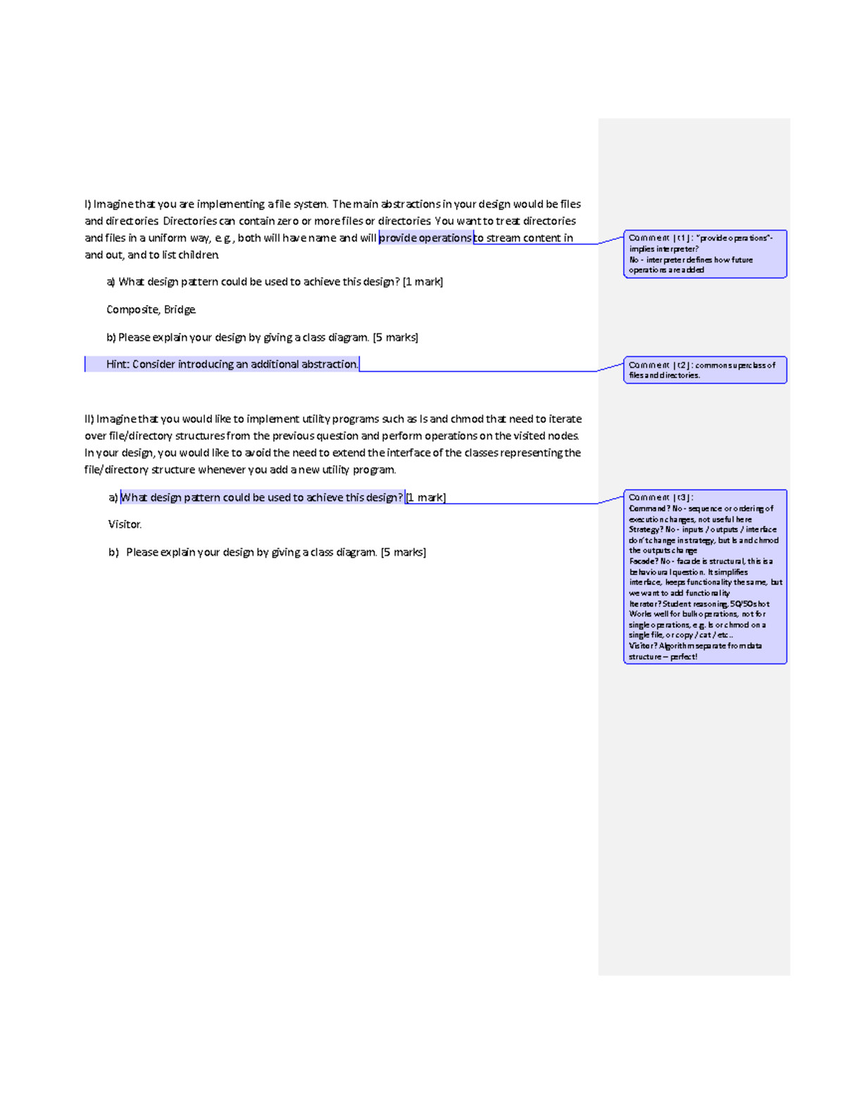 Midterm - Software architecture patterns description mcqs and their ...