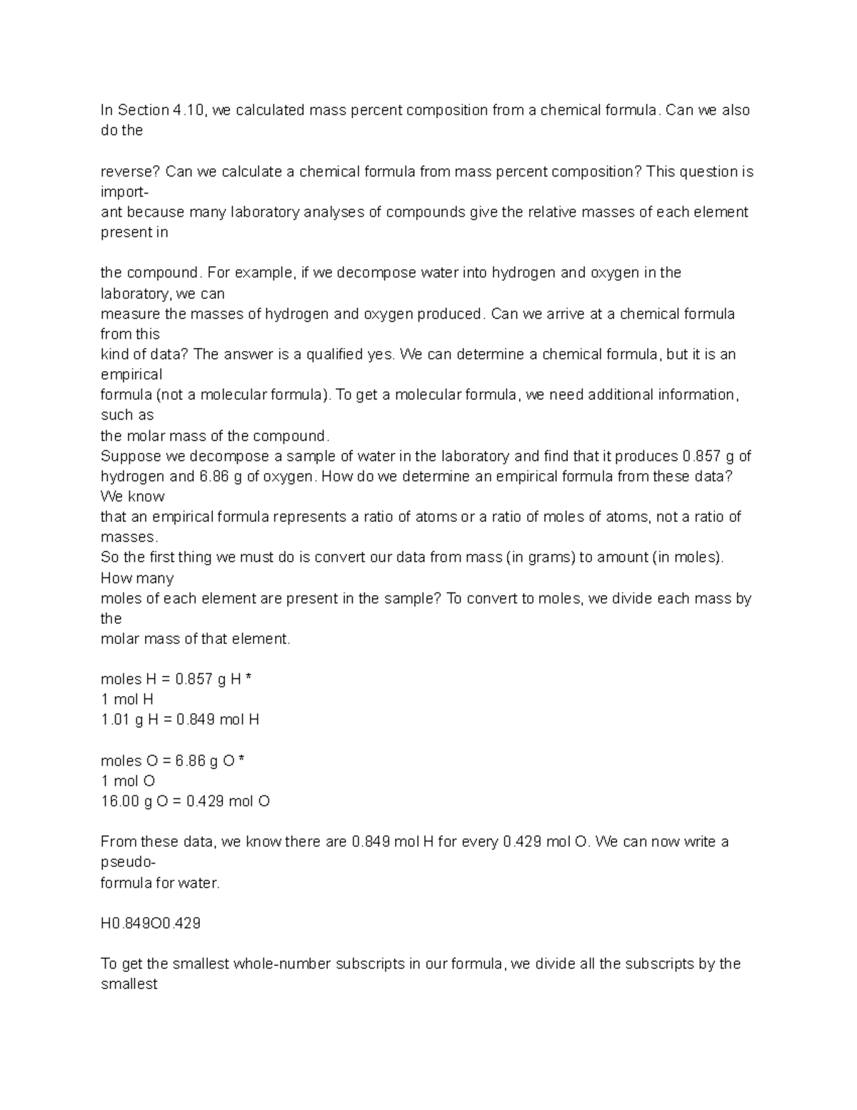 Chem-lecture-411 - chem notes - In Section 4, we calculated mass ...