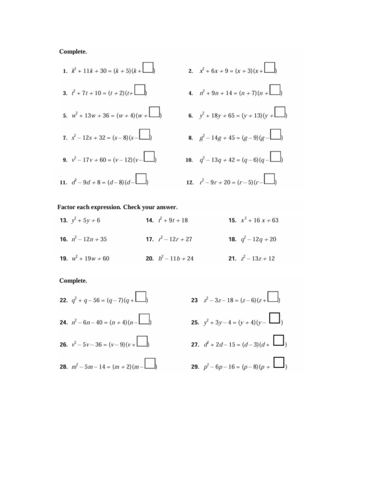 Unit 3 Section 3-4 HW Worksheet 1 - J400 - Complete. 1. R 2. 3. 4. 5. 6. 7. 12s 32 8. 9. (v 10 ...