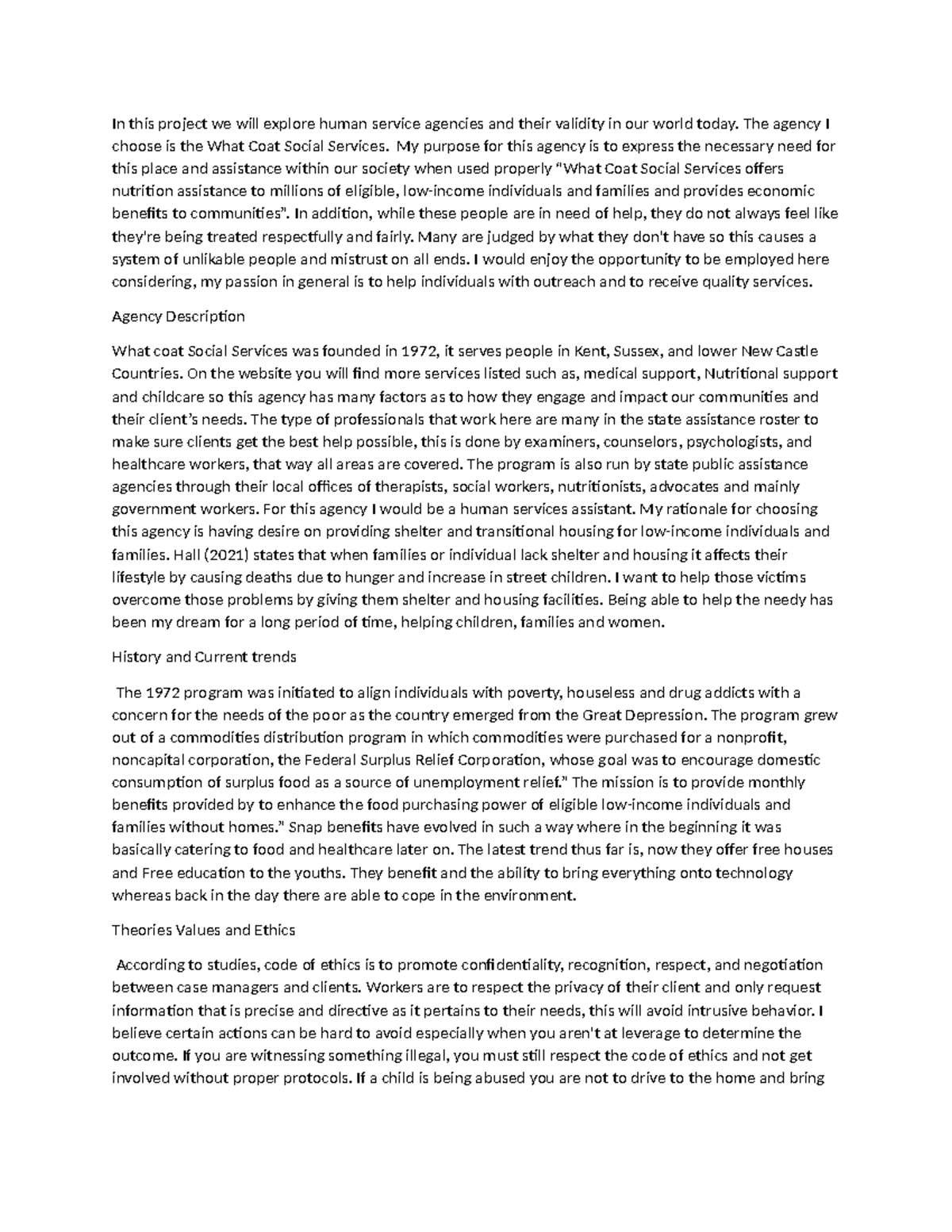 Essay document in literature - In this project we will explore human ...