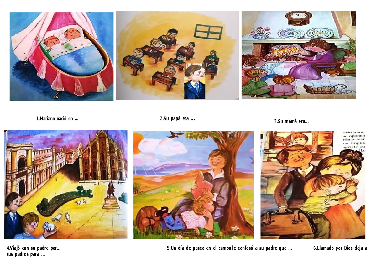 Padre Usera - primeros auxilios - 1 nació en ... 2 papá era ..... 3 ...