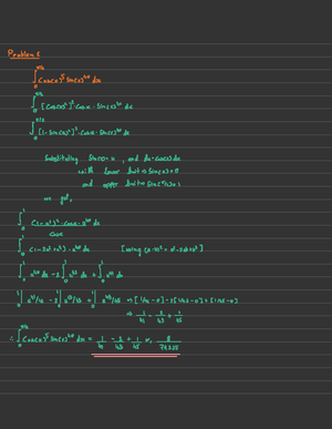 Summary sheet - Lecture 3 - MATH 146 – Summary sheet – Lecture 3 ...