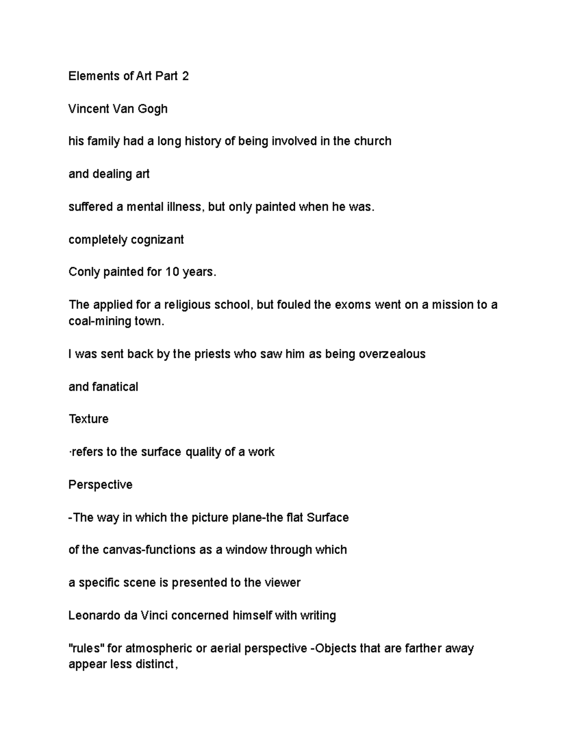 Elements of Art Part 2 - Basic Concepts - Elements of Art Part 2 ...