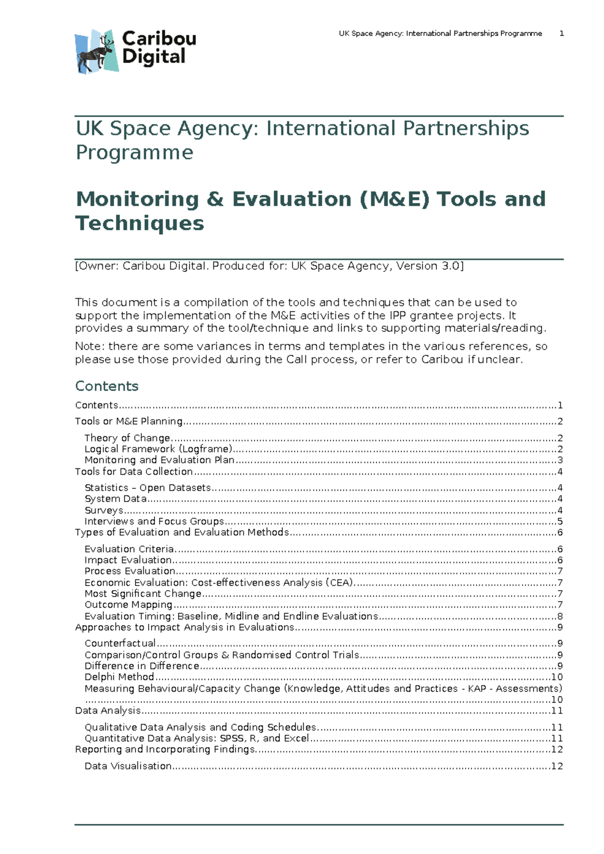research moh tools - UK Space Agency: International Partnerships ...