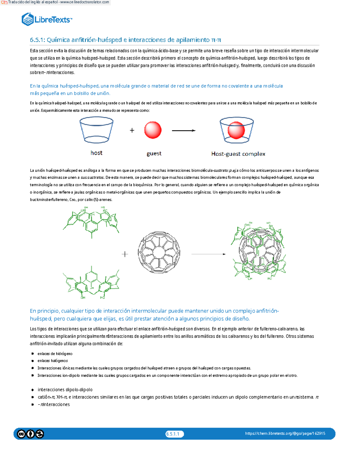 π-π Stacking Interactions - 6.5: Química anfitrión-huésped e ...