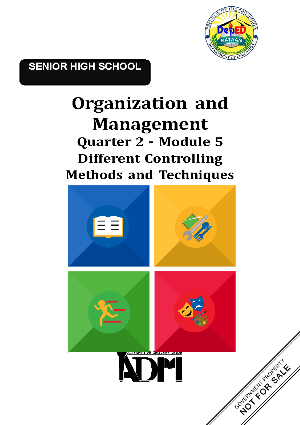 Org mgt q2 mod5 Different Controling Methods 1 - SENIOR HIGH SCHOOL ...