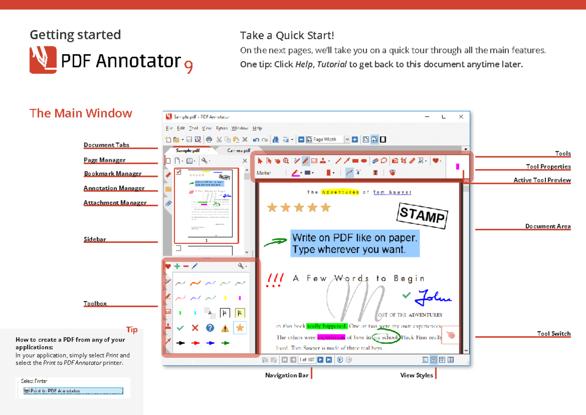Welcome pdf-Annotator - PDF Annotator 9 Getting started Take a Quick ...