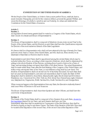 Comparison Paper - Comparison of The Declaration of Independence, The ...