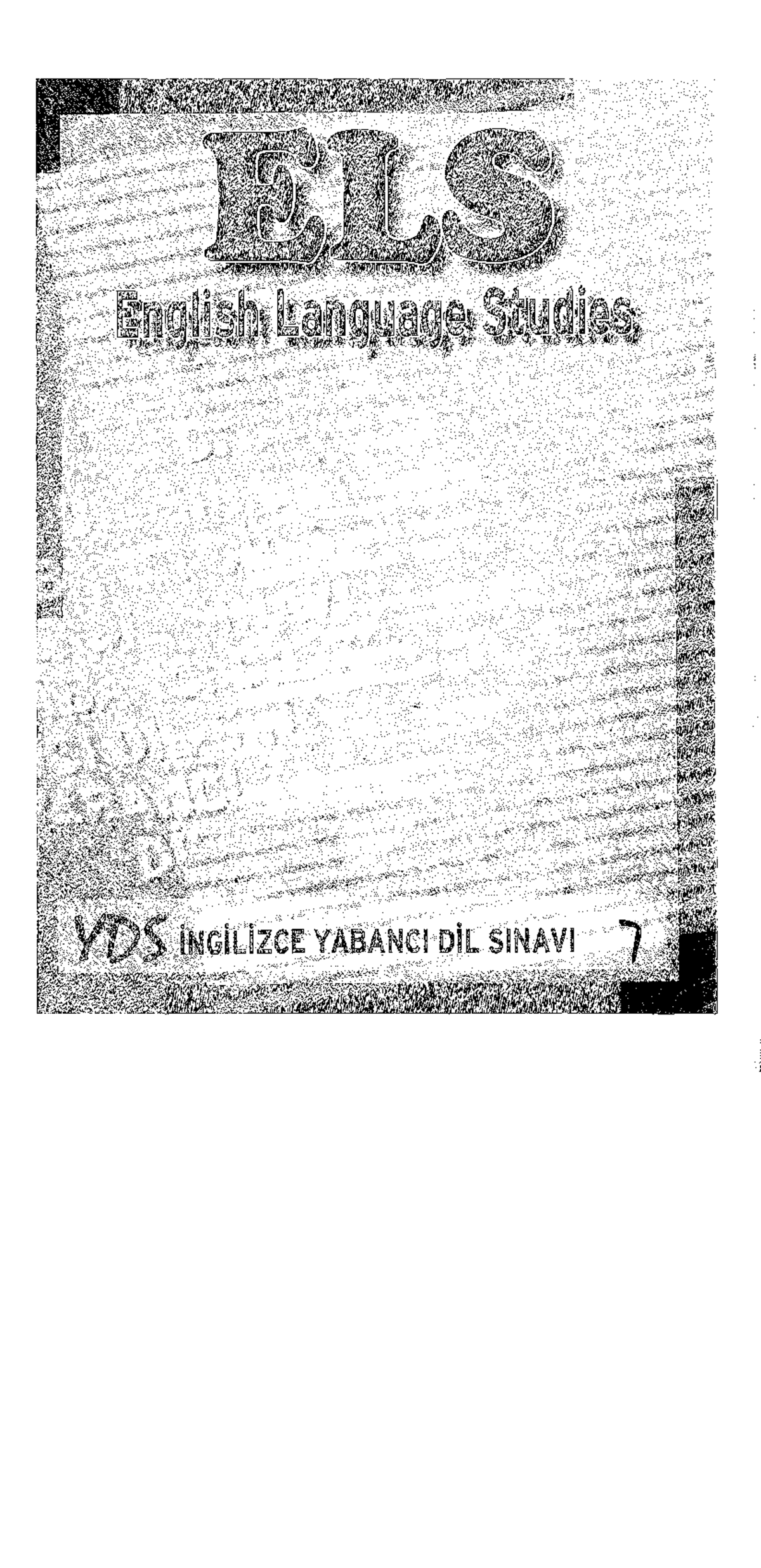 ELS 7 - Kopya - els book - LLS English Languaga Studies YDS ingilizce ...