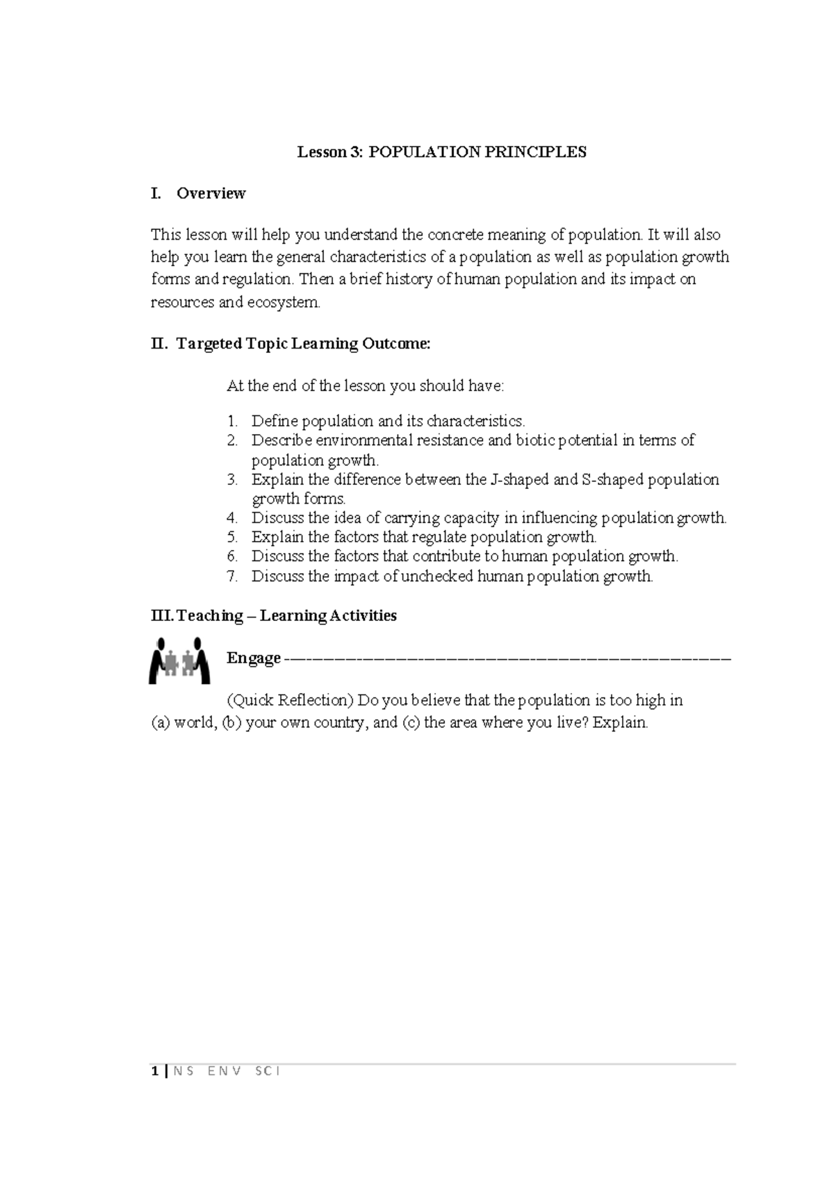 3.- Module-3- Lesson- Population - Lesson 3: POPULATION PRINCIPLES I ...