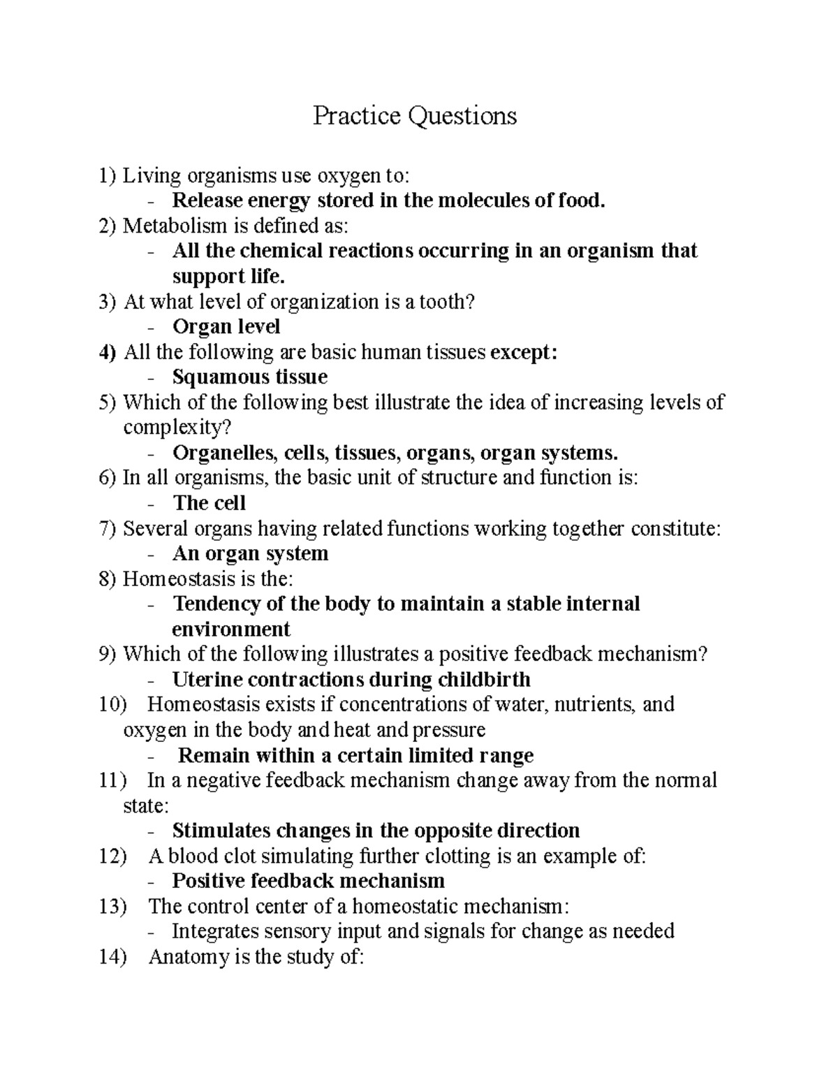 Doc1 - Additional studying tool very helpful for exam prep. - Practice ...