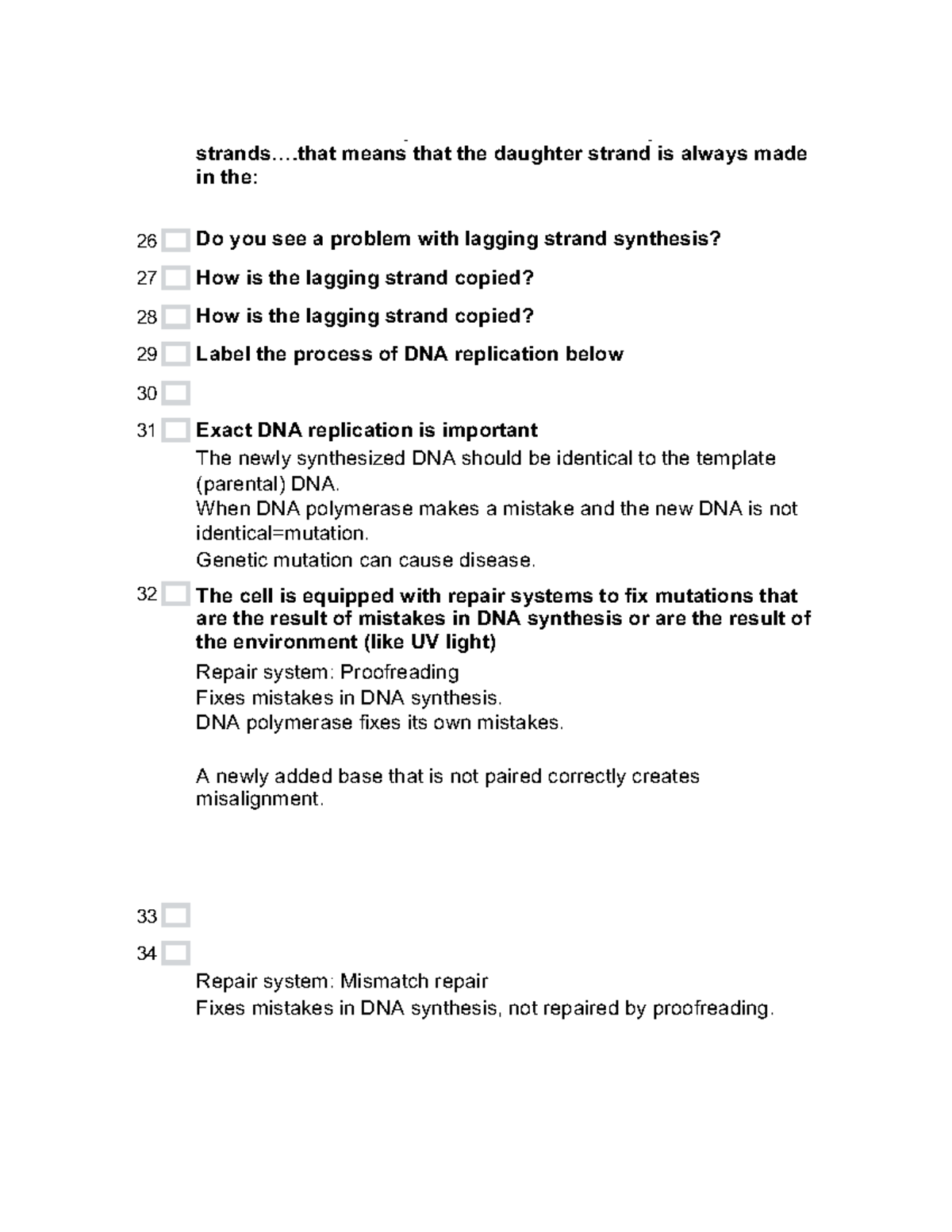 11``4 - DNA Notes - adds nucleotides only to the 3’ end of the template ...