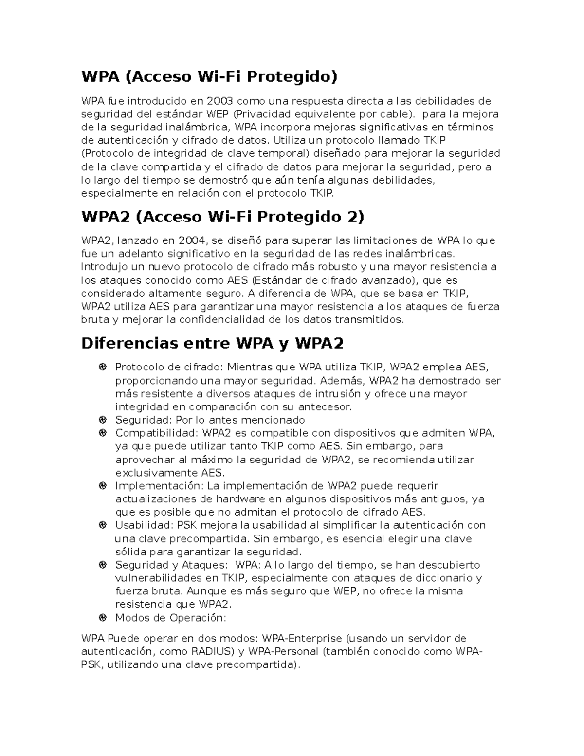 WPA WPA2 PSK - Diferencia y explicación sobre que es WPA WPA2 Y PSK para clases de redes - WPA ...
