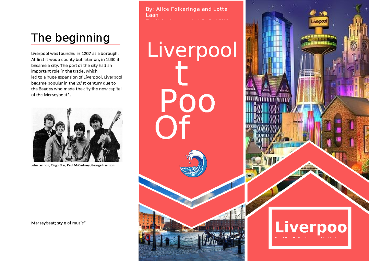 Liverpool - The beginning Liverpool was founded in 1207 as a borough ...