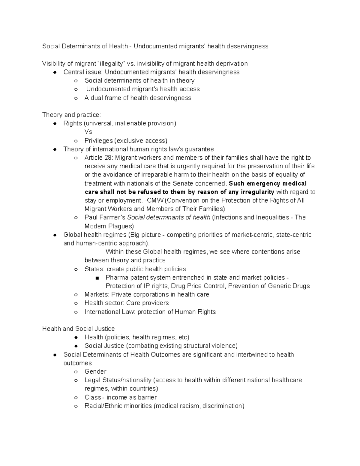 INTD 200 - lecture 16 - Intd 200 - McGill - Studocu