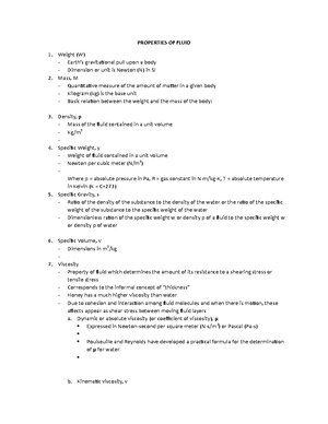Sample Problems Practice - SAMPLE PROBLEMS FUNDAMENTALS OF FLUID FLOW ...