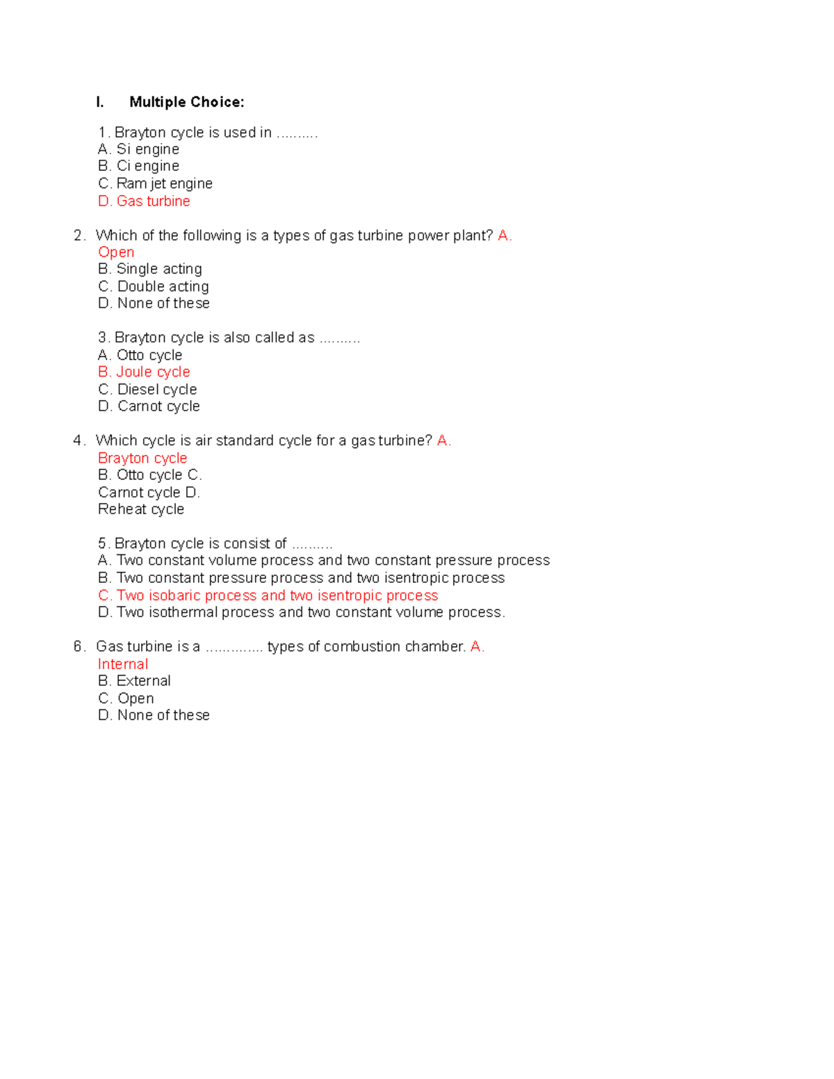 Assign 14 - Power Plant Design with Renewable Energy Multiple Choice (1 ...