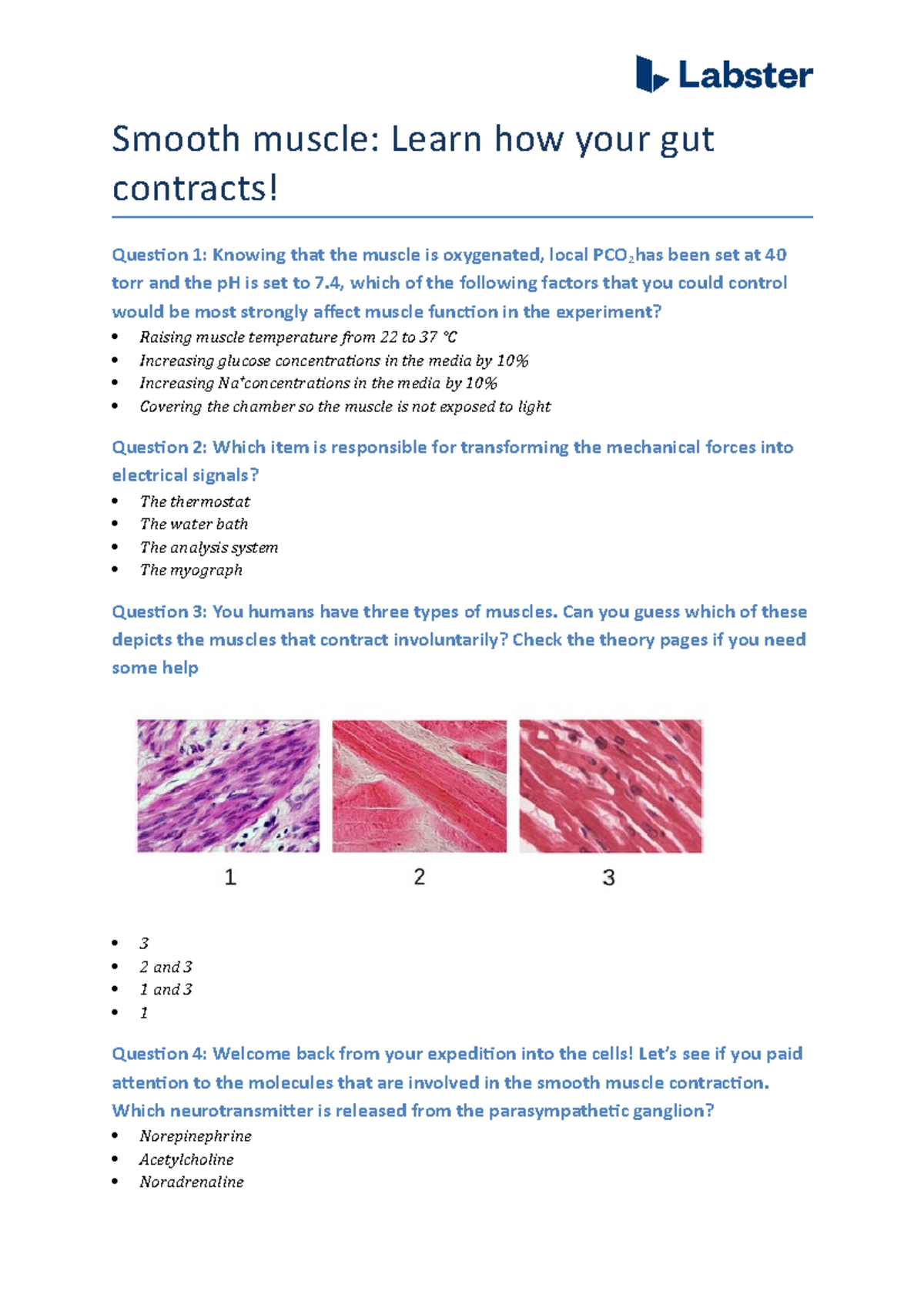 Questions smooth muscle learn how your gut contracts - Smooth muscle: Learn how your gut ...