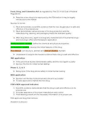 Intro Dispensing - DISPENSING 1 LEC INTRODUCTION: DISPENSING DISPENSING ...