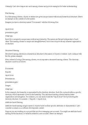 Flat Naming-Chap-5 - Summary Computer Science - Flat Naming: Example ...