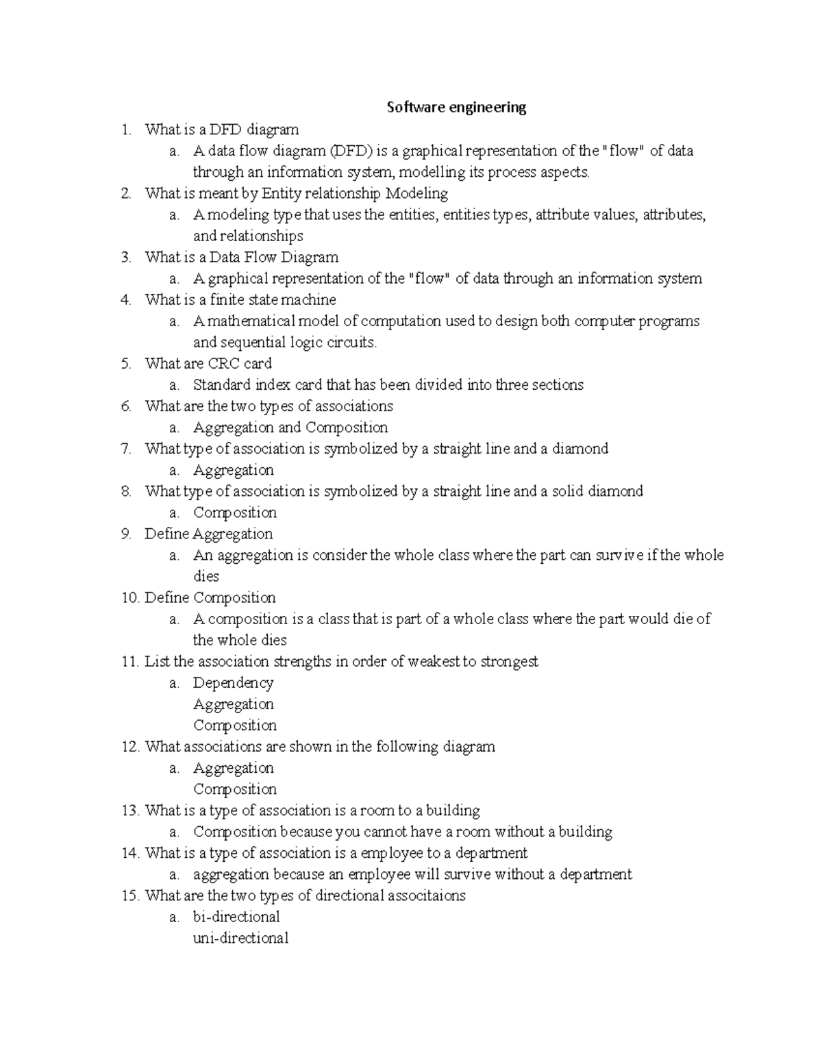 Software engineering 6 - Software engineering What is a DFD diagram a ...