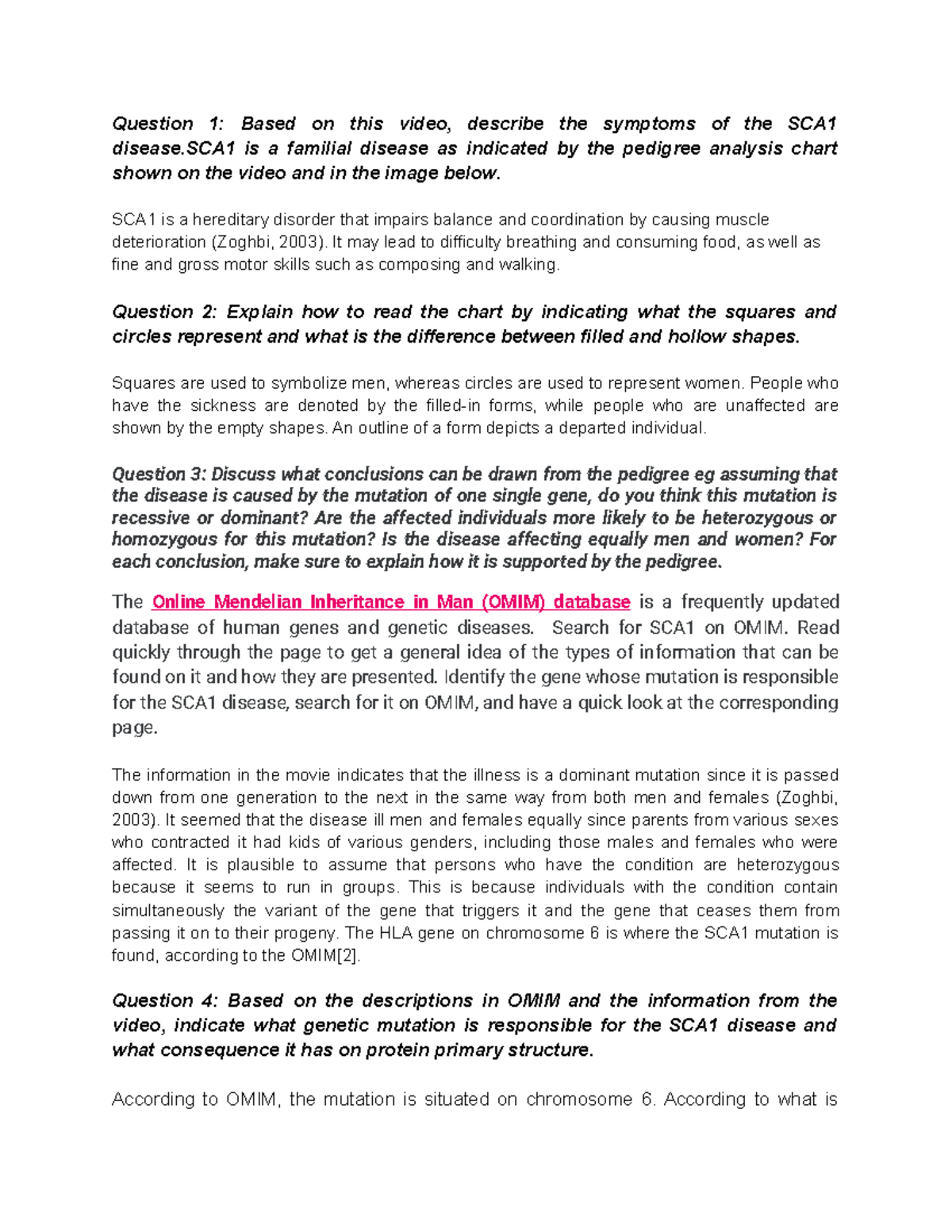 Untitled document - Question 1: Based on this video, describe the ...