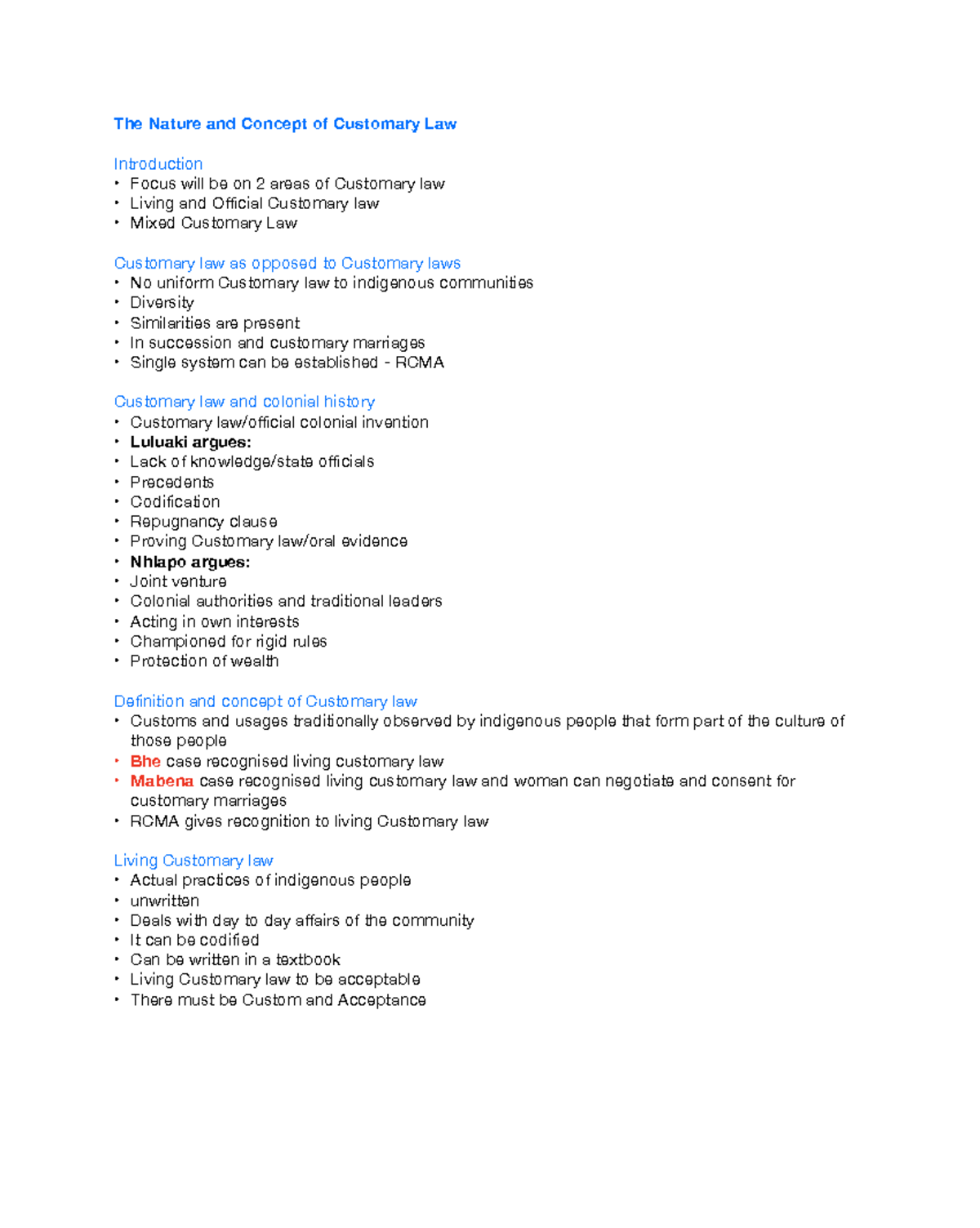 Chapter 2 - Summary Legal pluralism - The Nature and Concept of ...