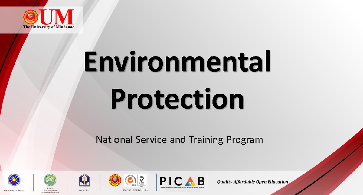 Evironmental-Protection-1 - National Service and Training Program ...