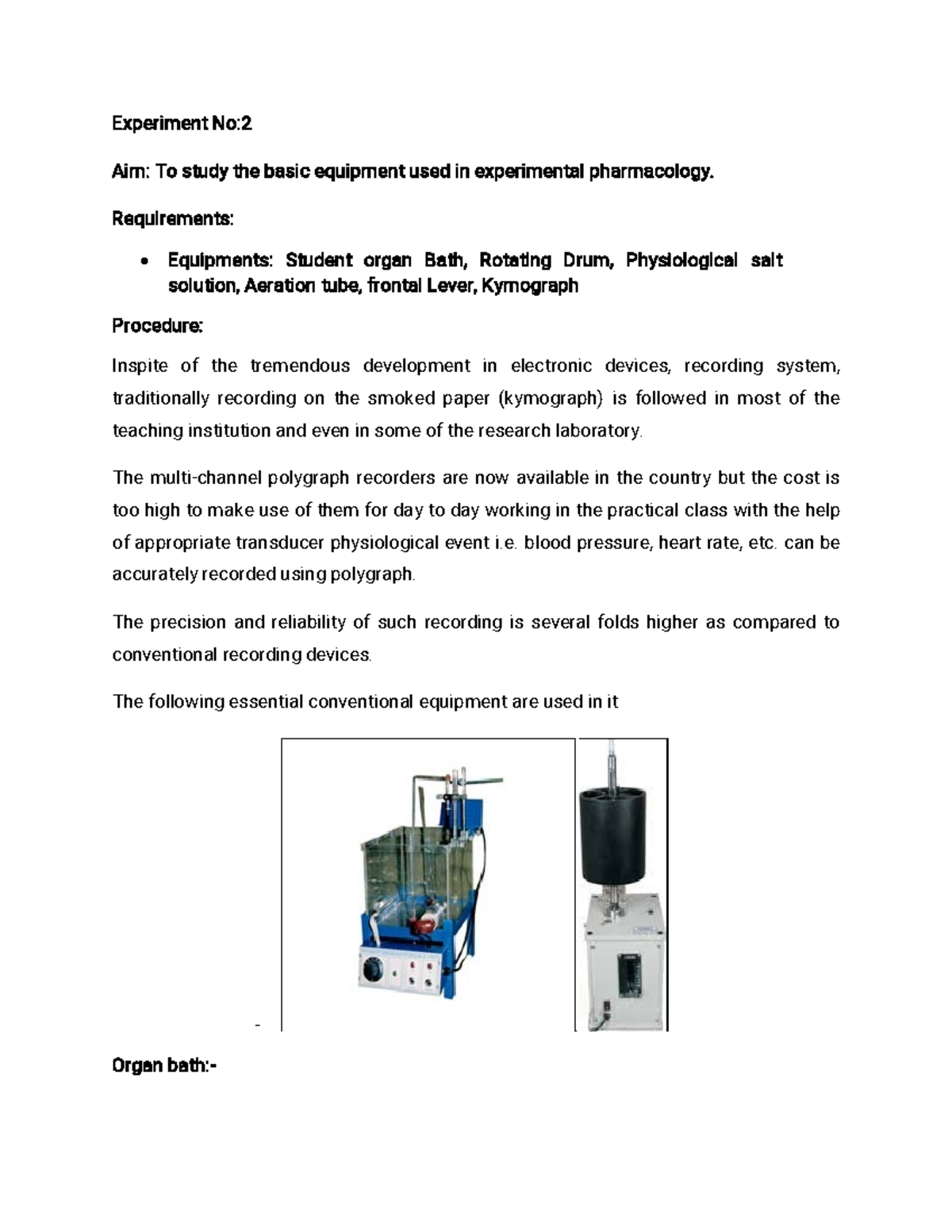 Experiment 2 - E x p e r i me n t N o : 2 A i m: T o s t u d y t h e b ...