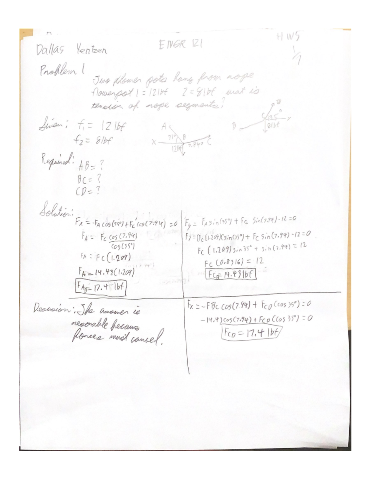 ENGR122HW5 - ENGR 122 - Studocu