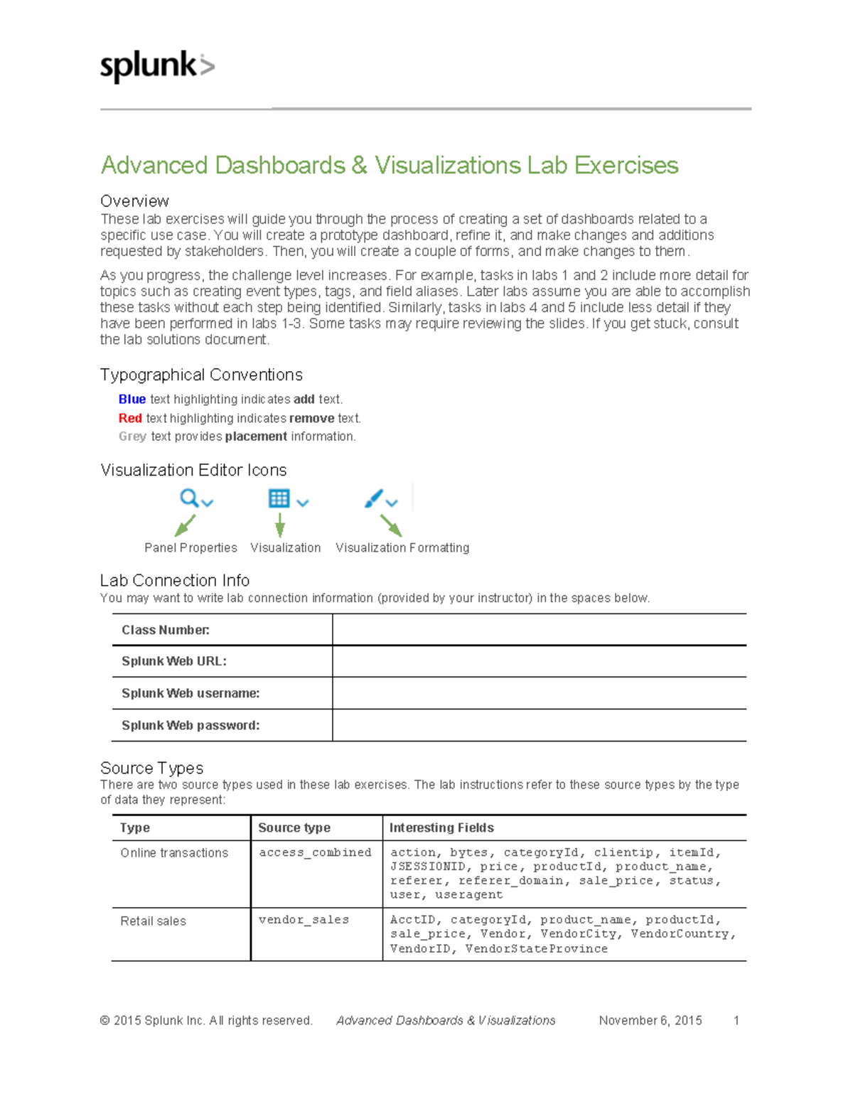 Advanced Dashboards And Visualizations With Splunk Labs Advanced Dashboards And Visualizations