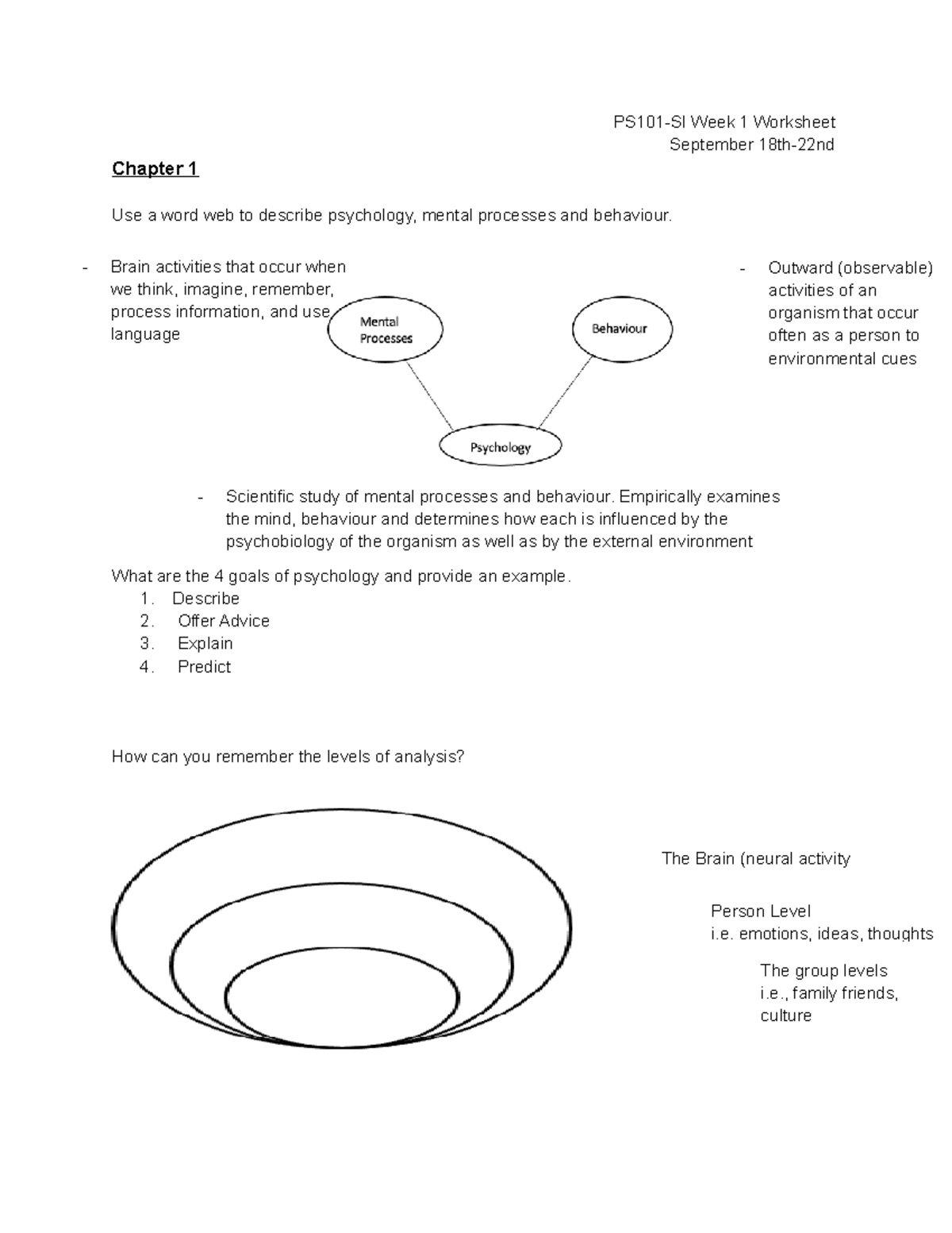 PS101 - amazing course summary and good study notes - PS101-SI Week 1 ...