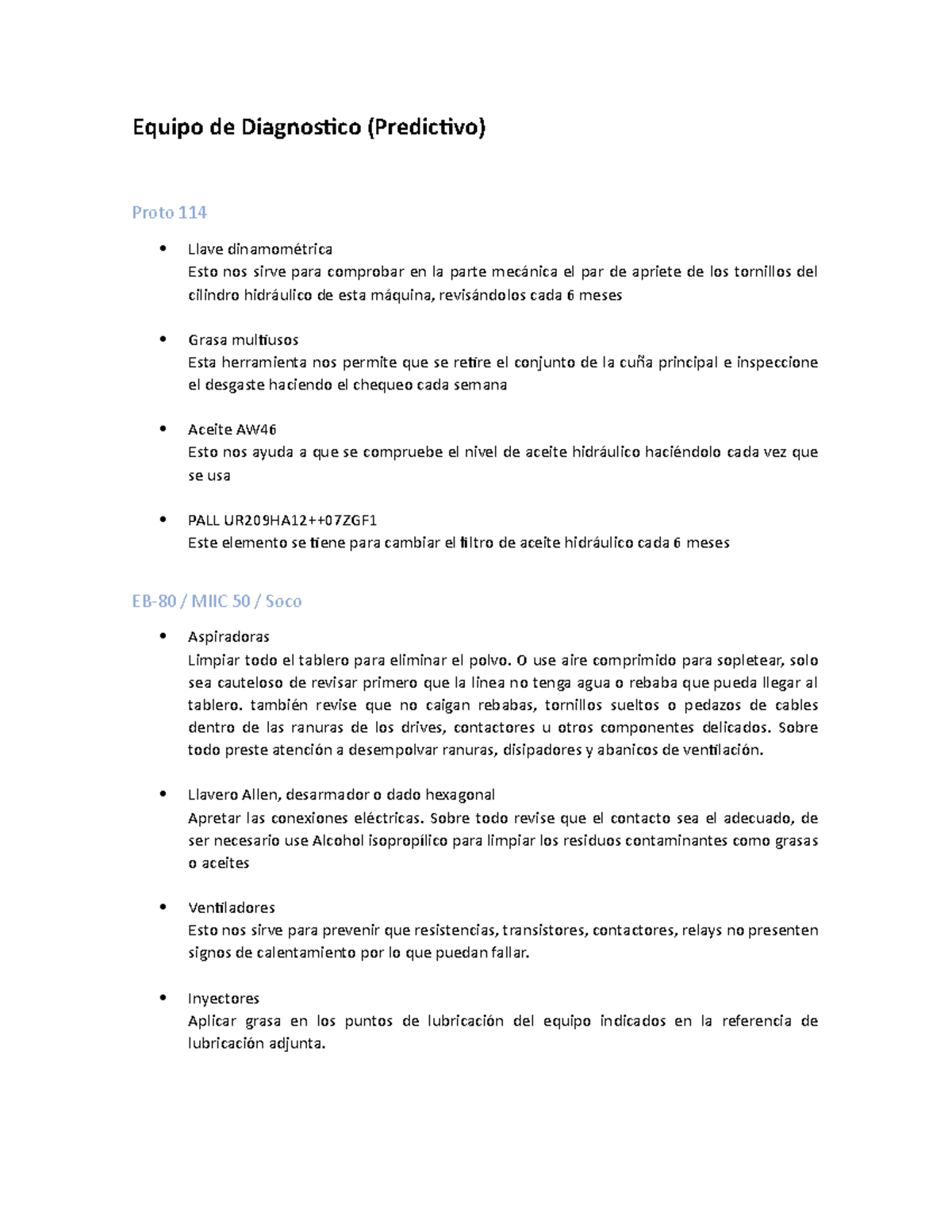 Equipo predictivo - Nos ayuda a conocer las diferentes tecnologias ...