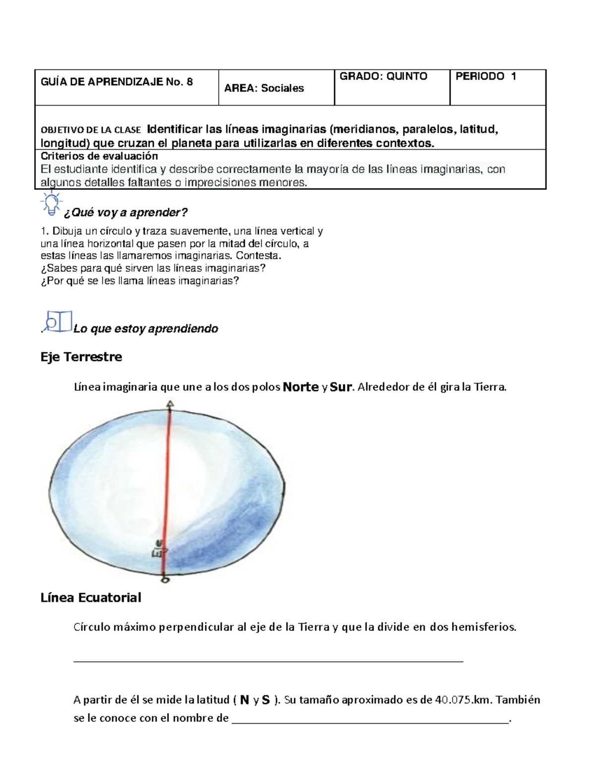 Guias Semana 8 - asASsa - GUÍA DE APRENDIZAJE No. 8 AREA: Sociales ...