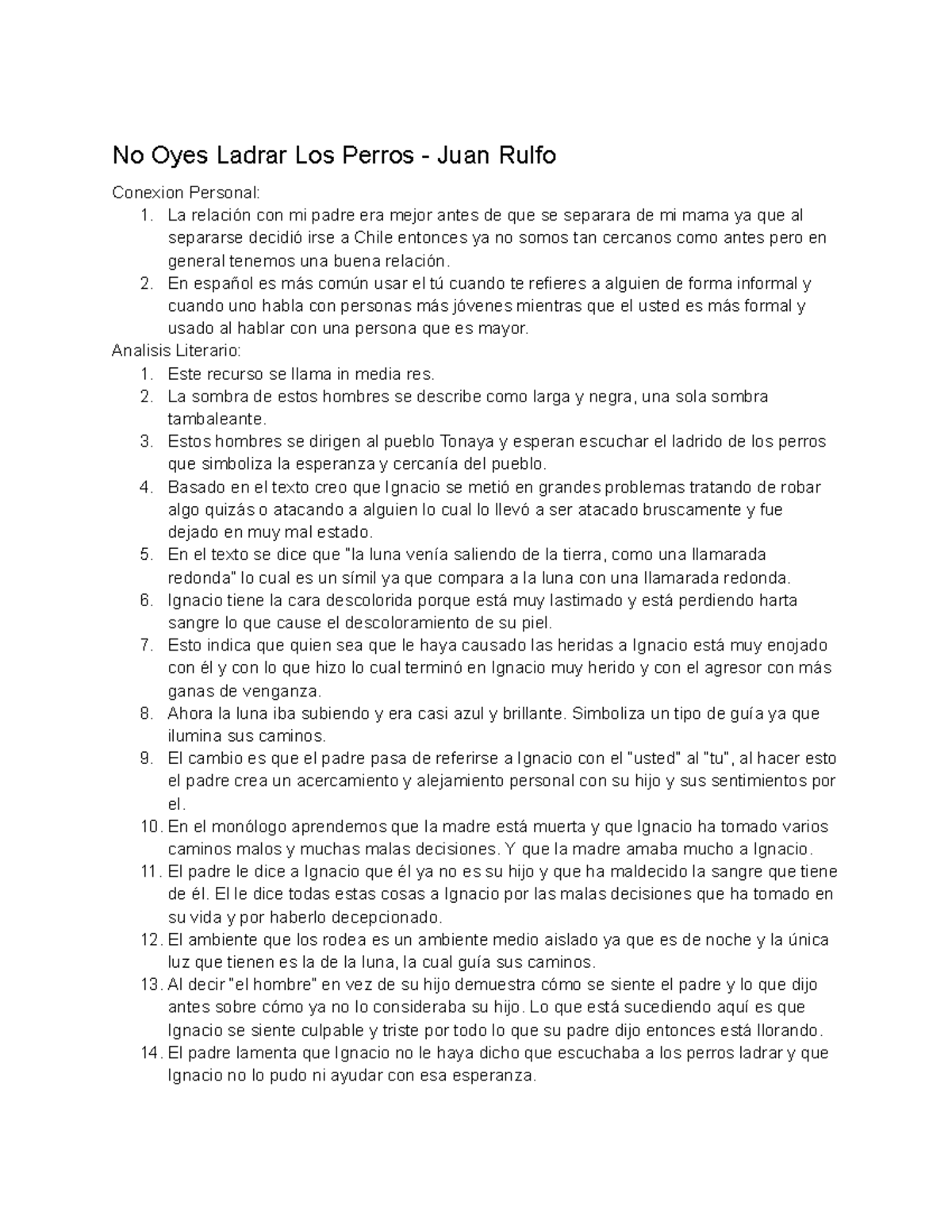 No oyes ladrar los perros - No Oyes Ladrar Los Perros - Juan Rulfo ...