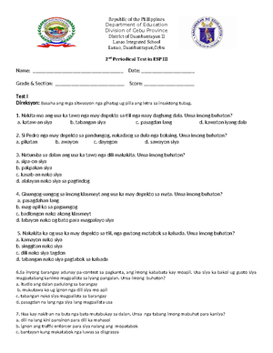 Grade 3 COT DLP Q4 Science - Daily Lesson Log SCHOOL: GABALDON ELEMENTARY SCHOOL Grade: THREE ...