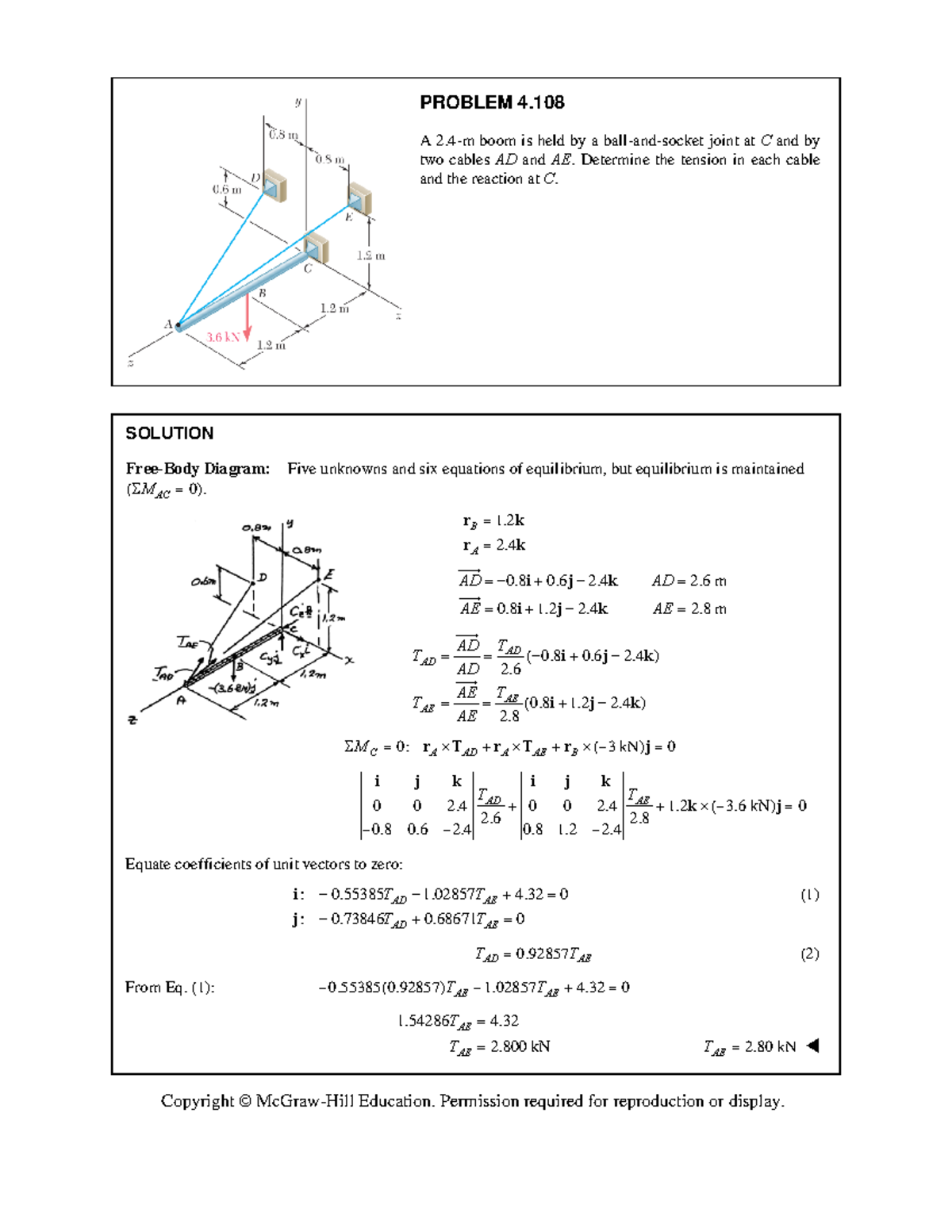 Midterm 2024 Solutions - Copyright © McGraw-Hill Education. Permission ...