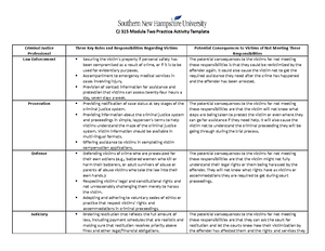 CJ 346 1-2 practice Activity Template - CJ 346 Module One Practice ...