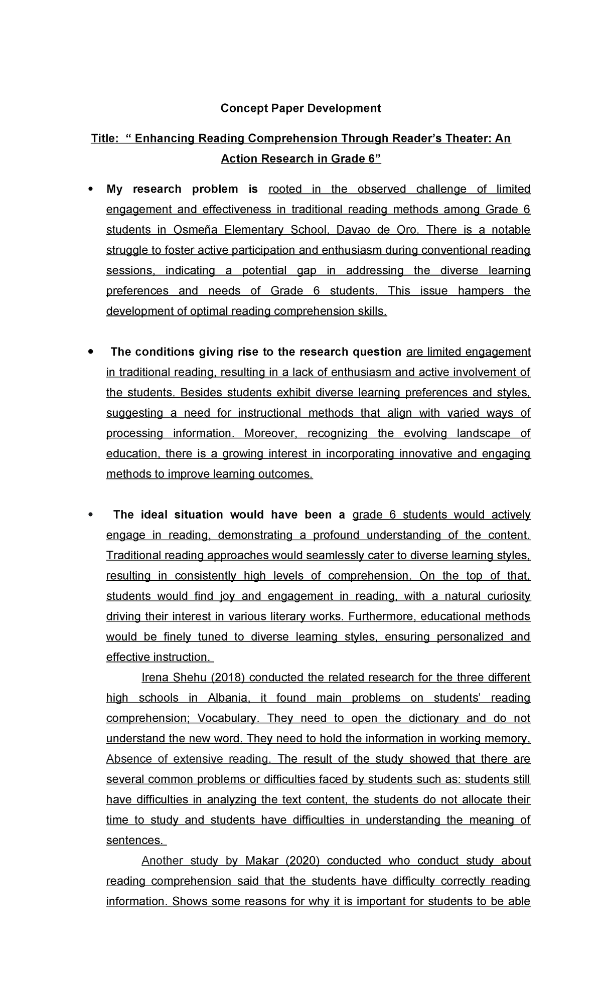 Concept-Paper - conceptual pictorial and abstract - Concept Paper ...