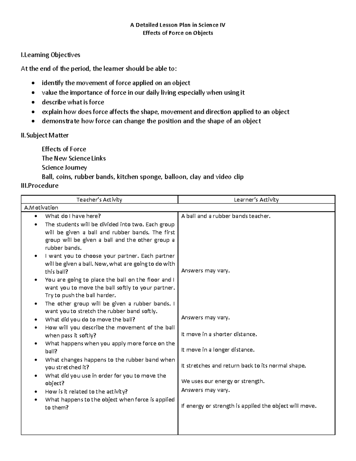 427624430 science demooooo docx - A Detailed Lesson Plan in Science IV ...