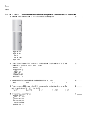 Chapter 14 Chem - Mass Spectrometry Mass spec- used to determine the ...