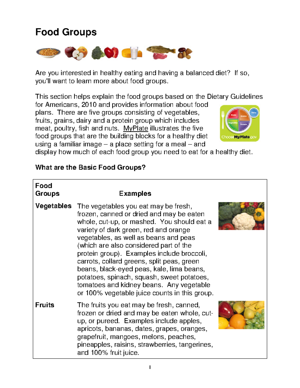 Food Groups - Behaviour of animals - 1 Food Groups Are you interested ...
