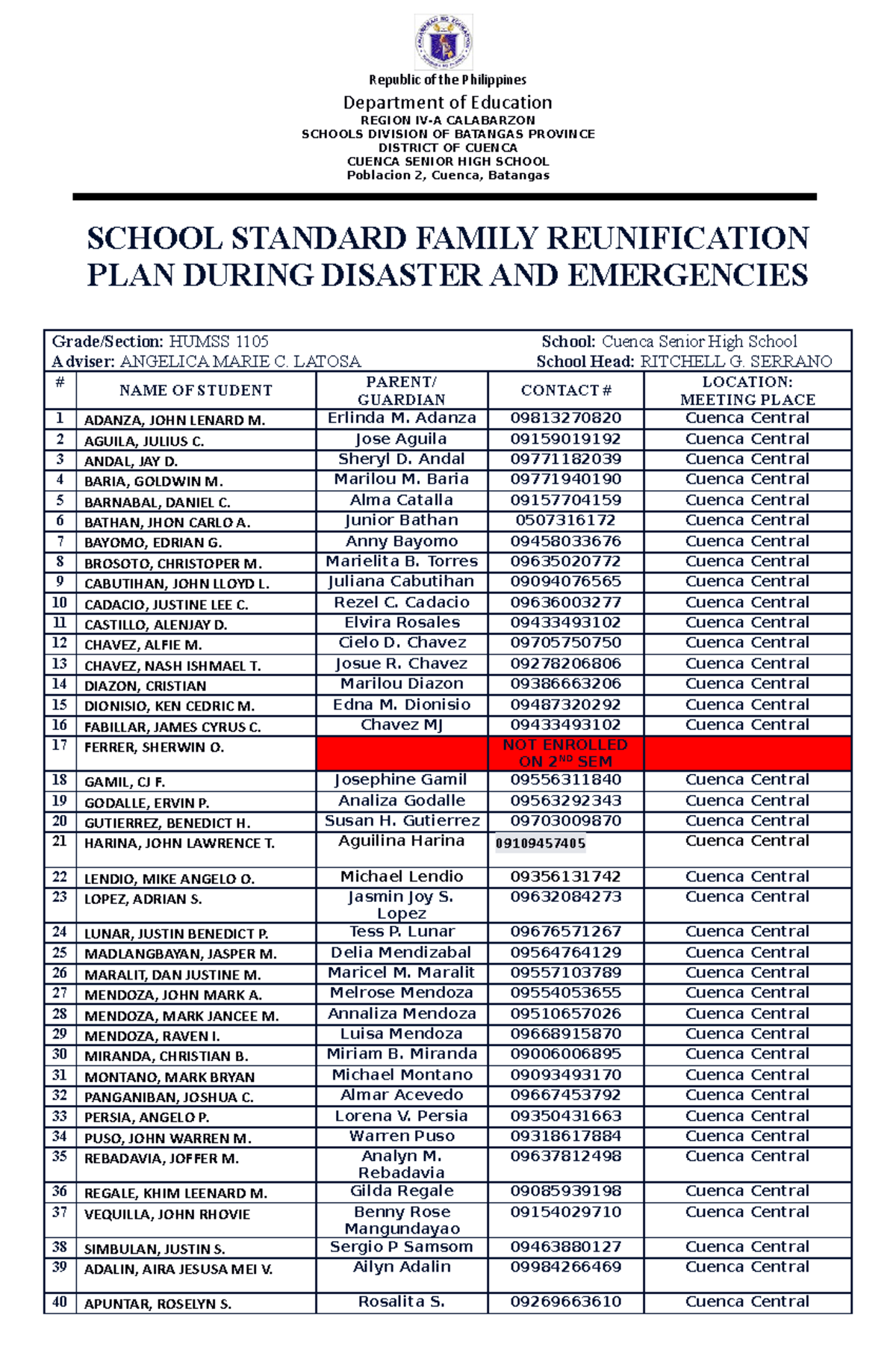 Family- Reunification-PLAN (H1105) - Republic of the Philippines ...
